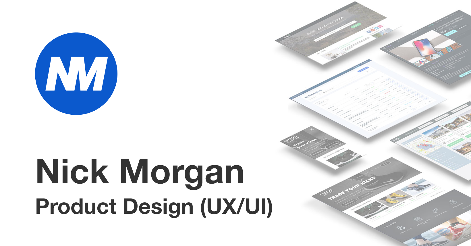 Home - Nick Morgan UX Designer - nickmorgandesigns.com